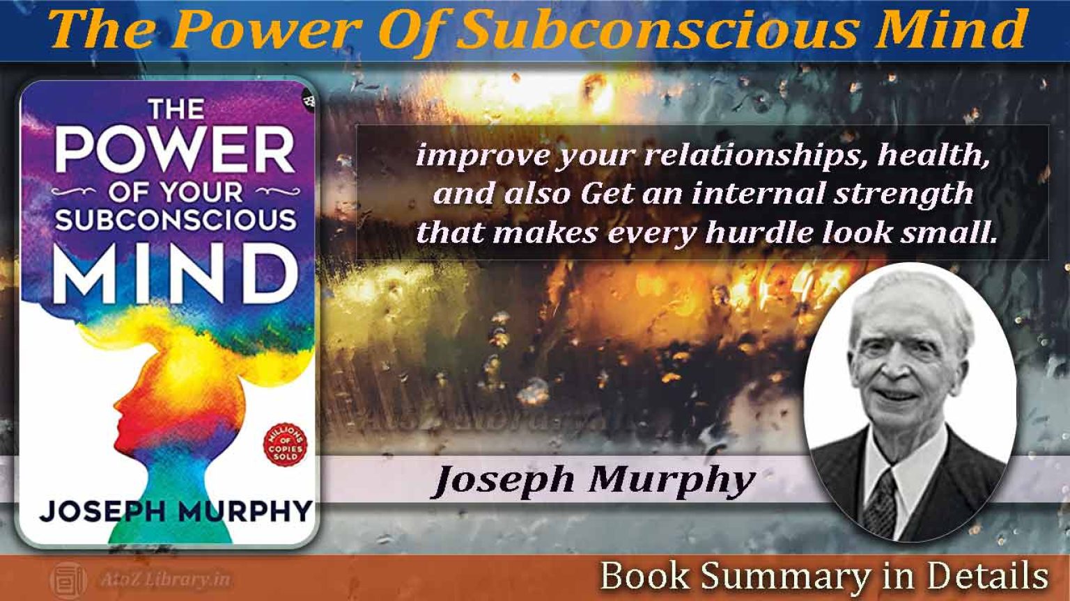 The Power Of Subconscious Mind- clear Summary - AtoZ Library