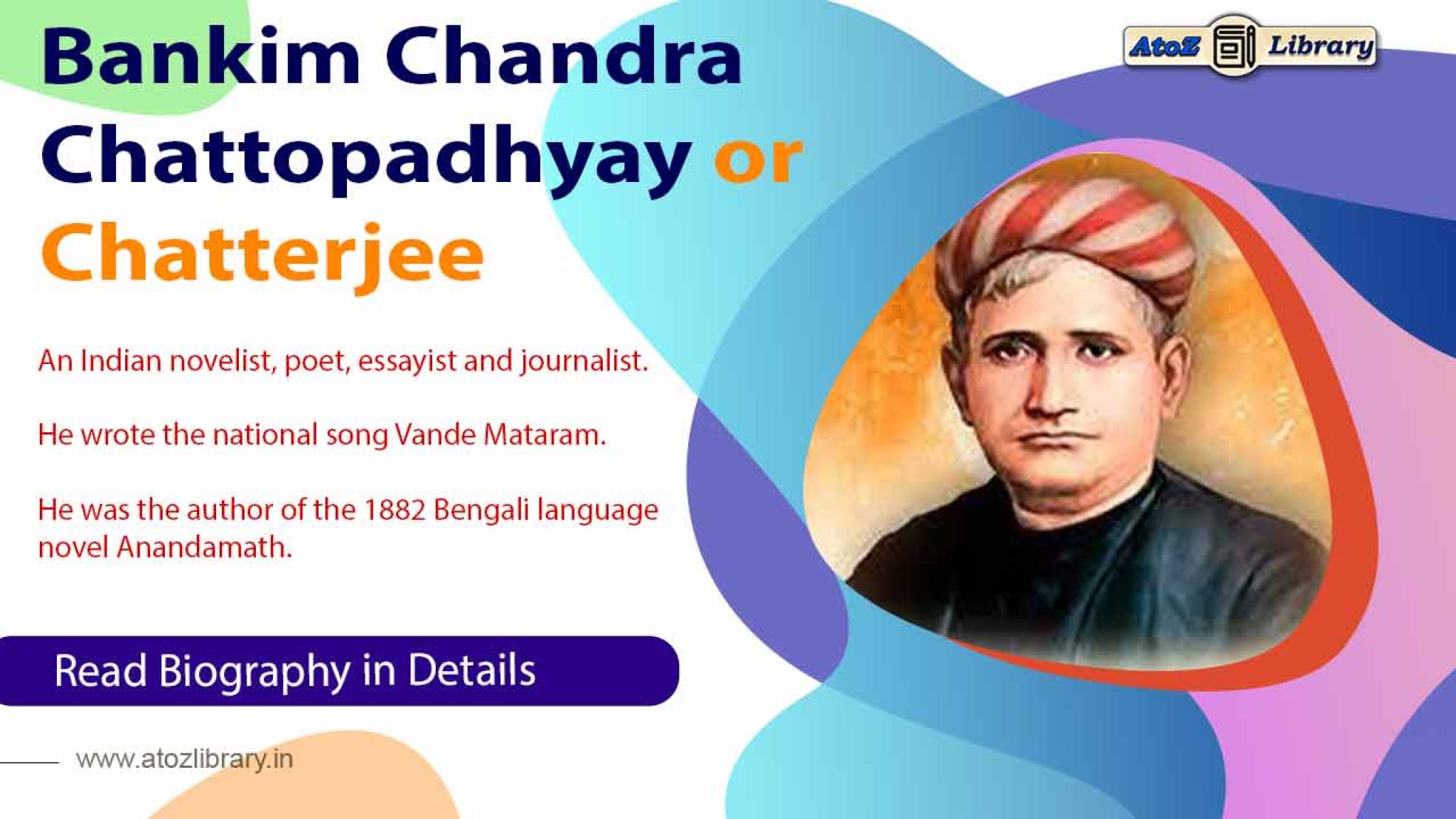 Bankim Chandra Chattopadhyay: Inspiring Patriotism through Timeless ...