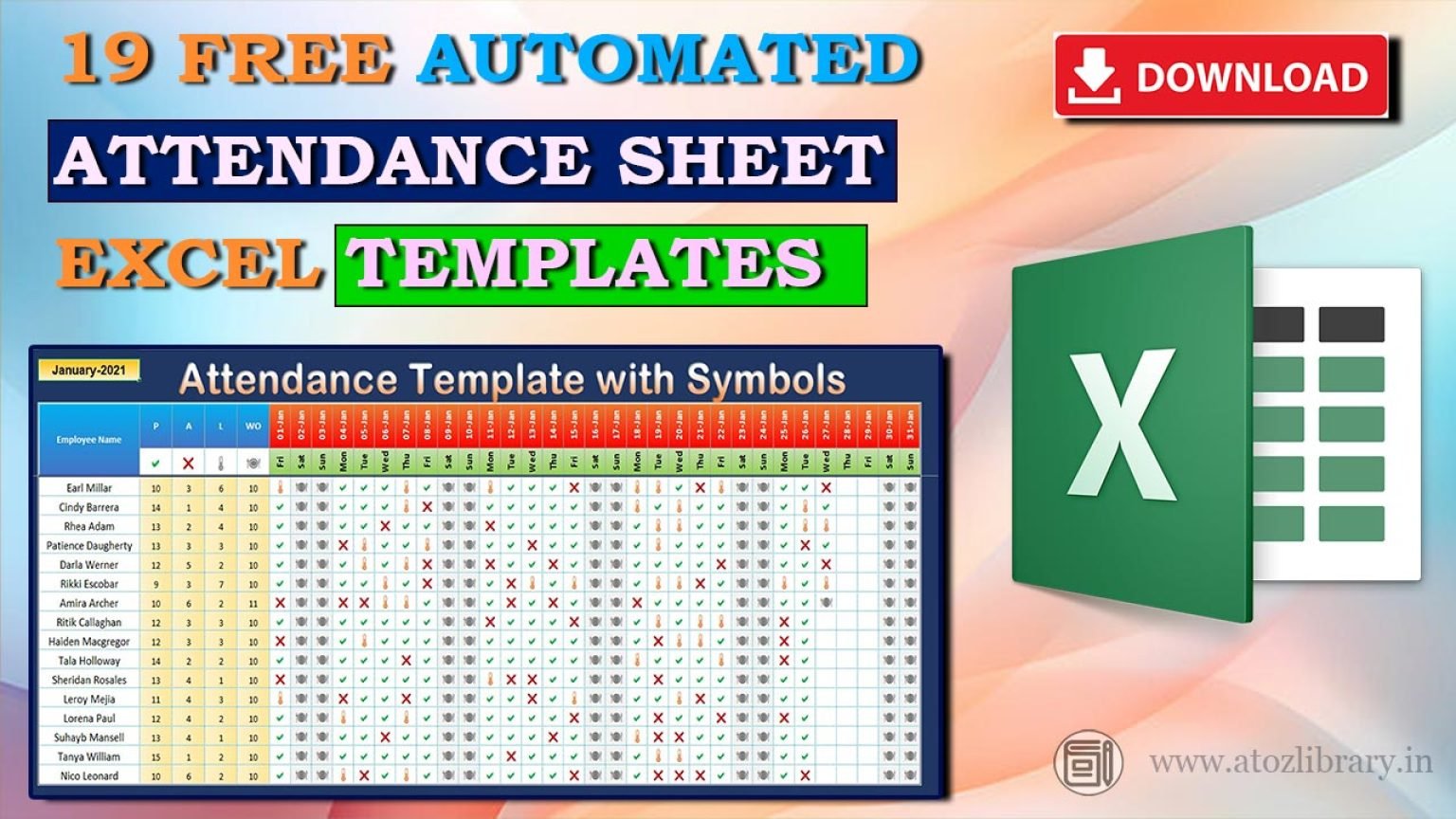 Download 200+ excel shortcut keys pdf and sheet For Free - AtoZ Library