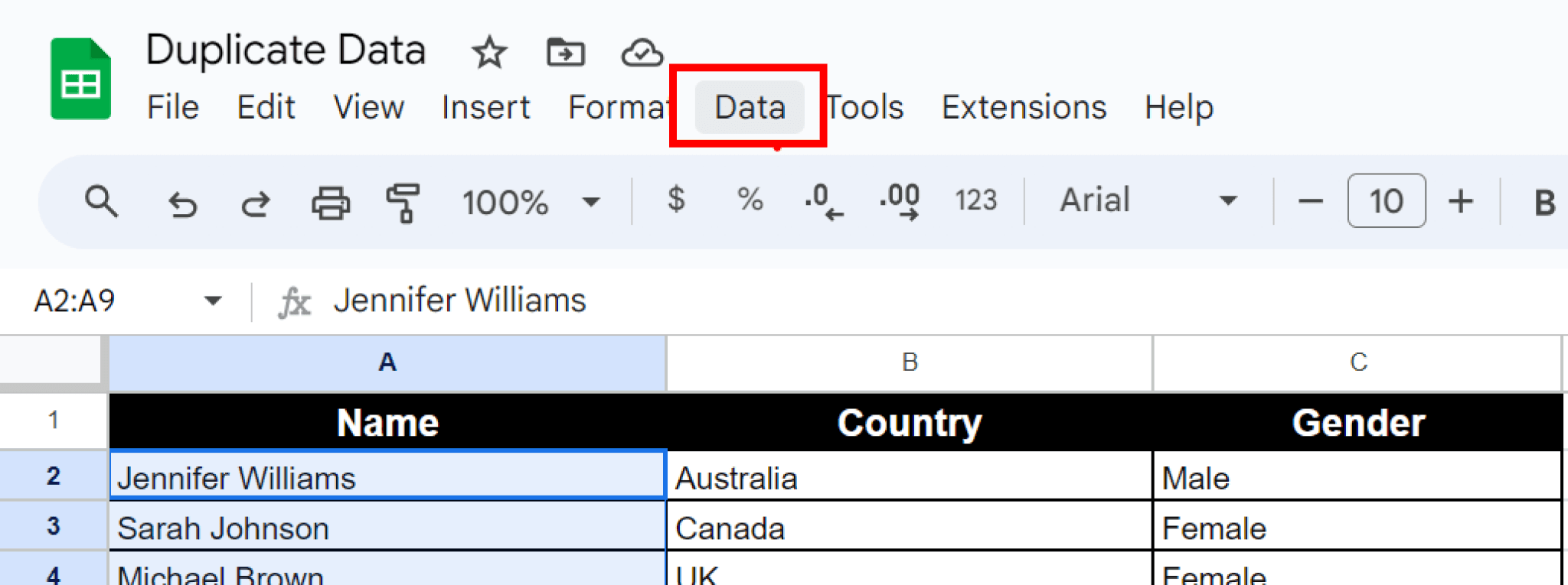 4 Quick Ways to Find Duplicates in Google Sheets and Keep Your Data ...